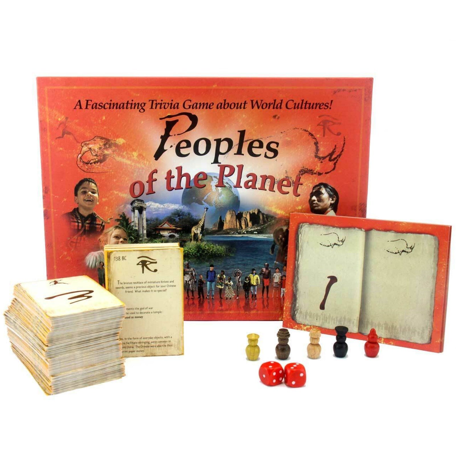 Peoples of the Planet - Educational World Cultures Family Trivia Board