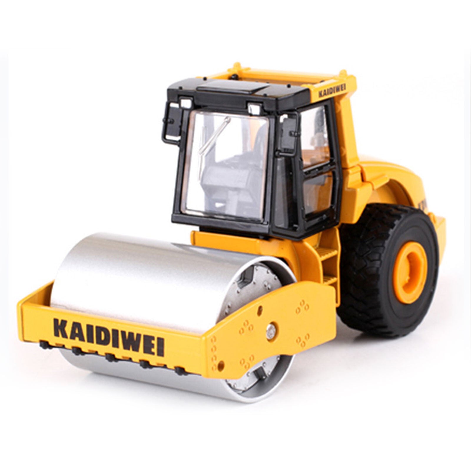 Die Cast Single Drum Roller 1:50 Scale Heavy Construction Vehicle 3D M