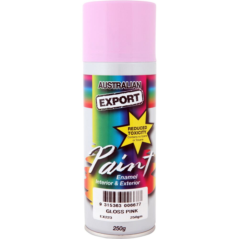 Export Spray Paint 250gms - Gloss Pink