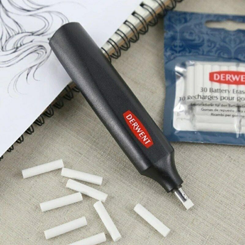 Derwent Electric Battery Eraser + 8 Refills