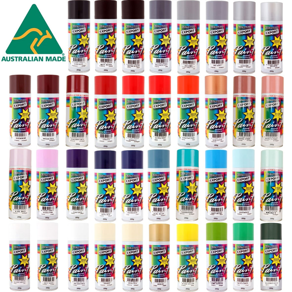Export Spray Paint 250g – Satin Black | DIY, Craft & Restoration